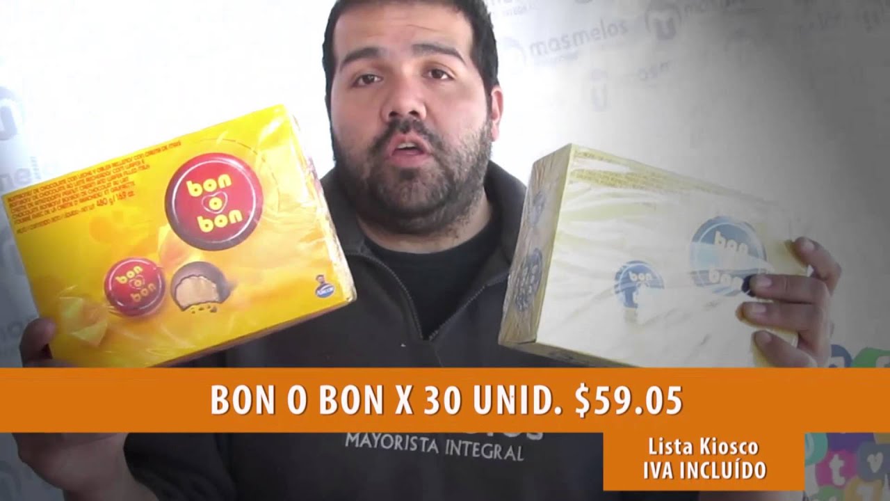 BONOBON X 30 UNIDADES -VARIOS SABORES- - YouTube