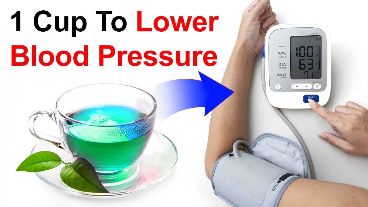 Amazing ! Only 1 Cup Everyday To Lower Blood Pressure Naturally - YouTube