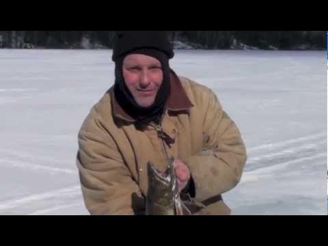 Splake Ice Fishing Part #1 Brad Ramsey - YouTube