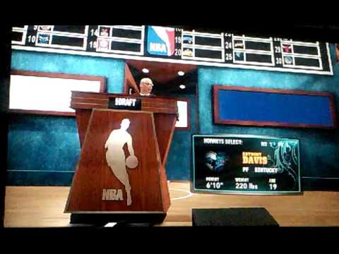 NBA 2K13 My Career:Draft Day - YouTube