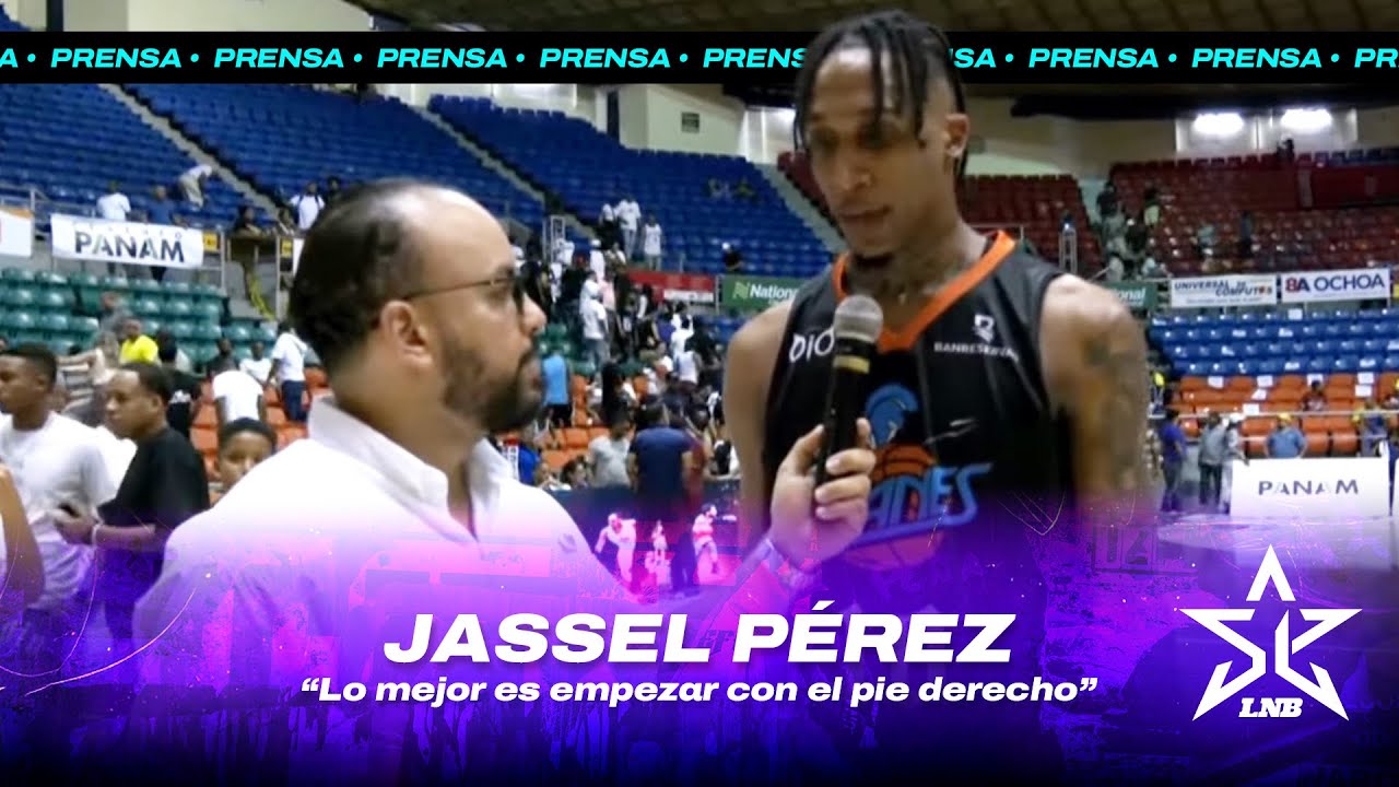 Jassel Pérez: "Lo mejor es empezar con el pie derecho" - YouTube