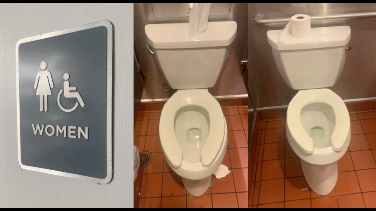 Chipotle Women's Restroom Reshoot 5 - YouTube