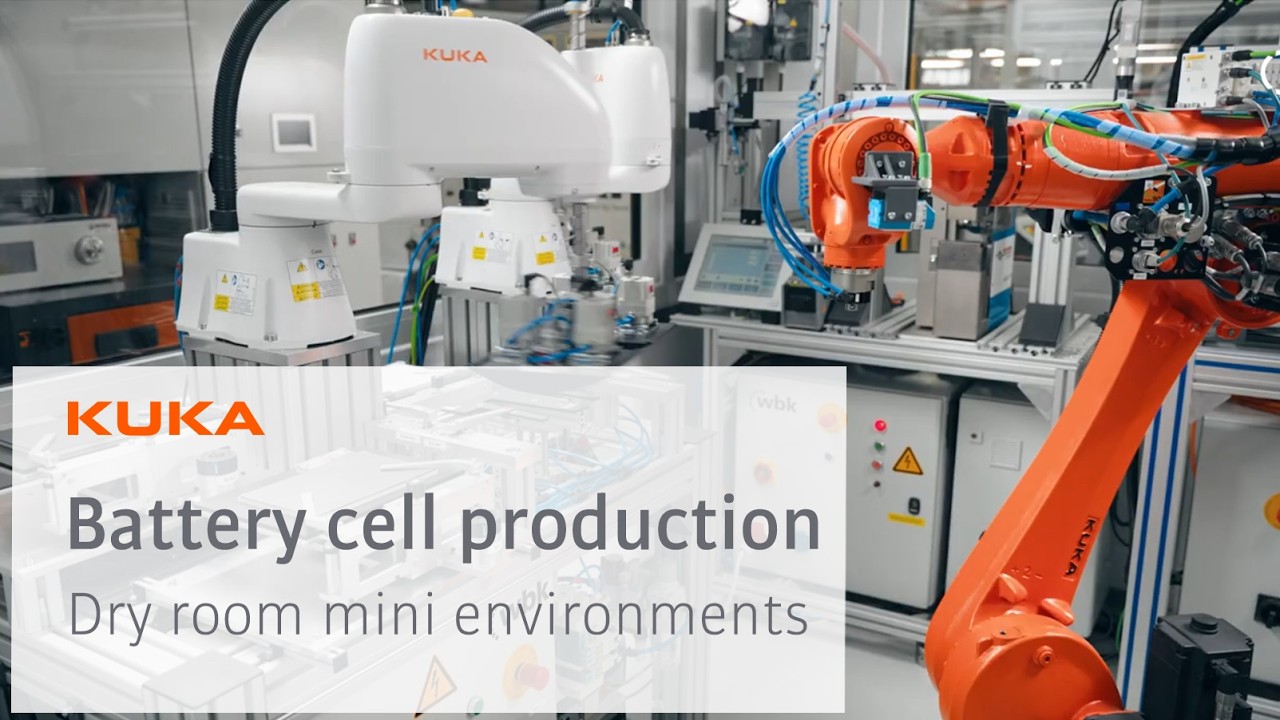 Dry rooms in mini environments: Modular battery cell production with ...