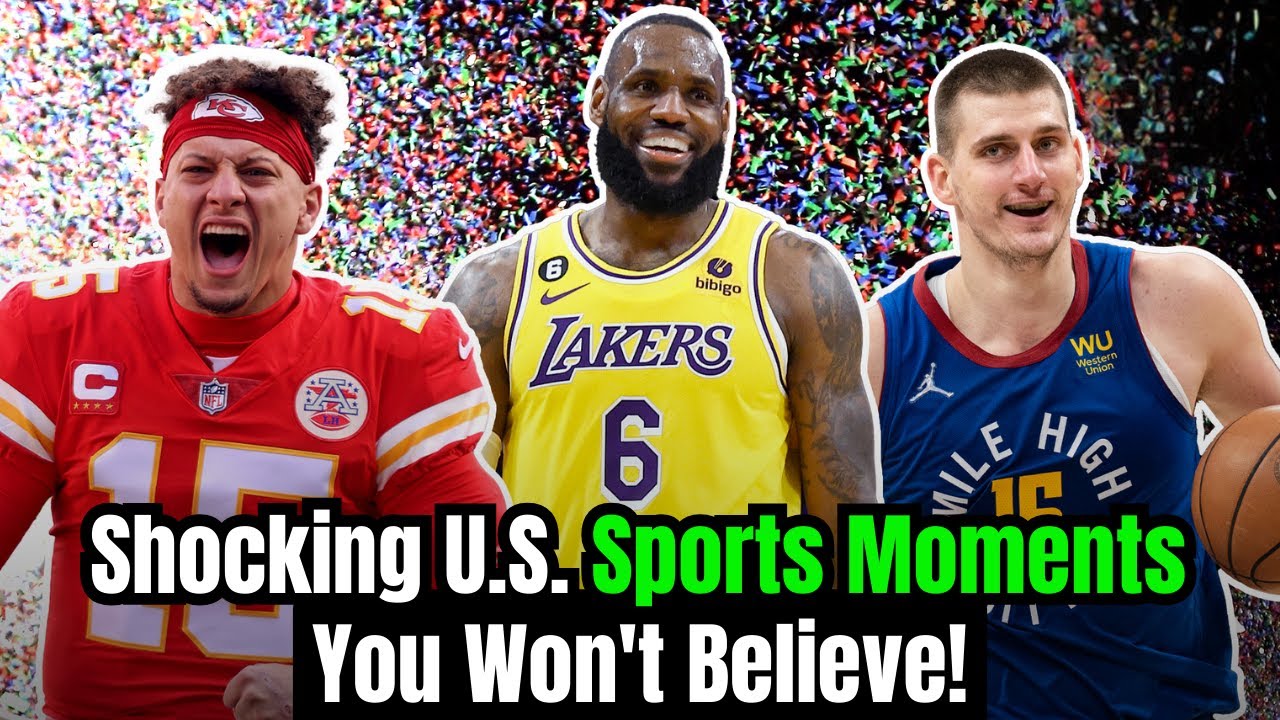 You Won't Believe These 7 Shocking Sports Moments That Broke the ...