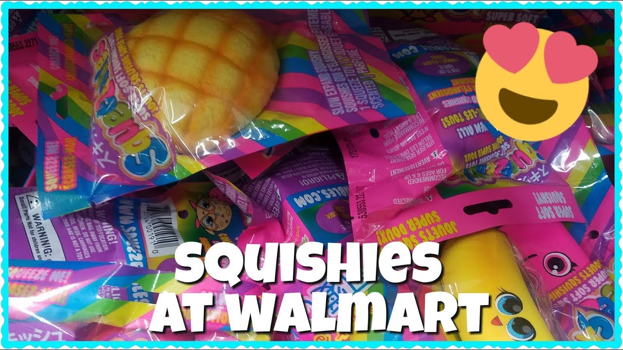 SQUISHIES AT WALMART - YouTube