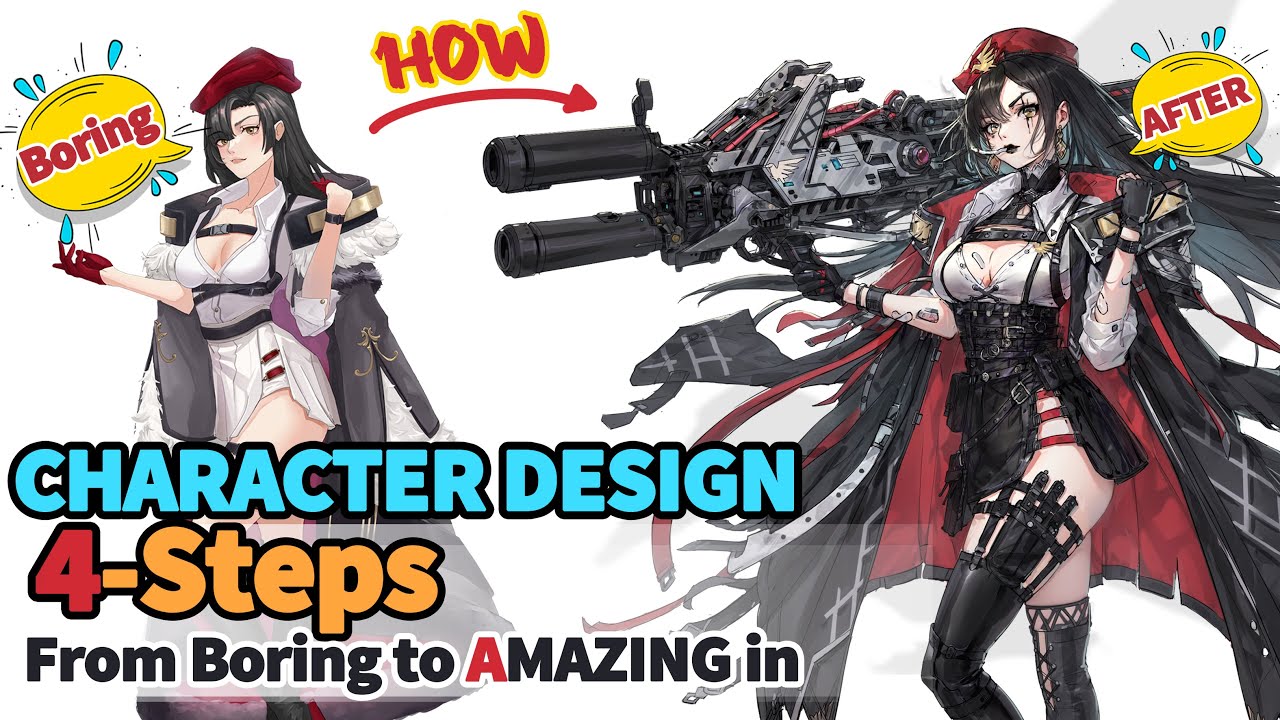 Turn BORING Characters into AMAZING Ones in 4 Easy Steps! - YouTube