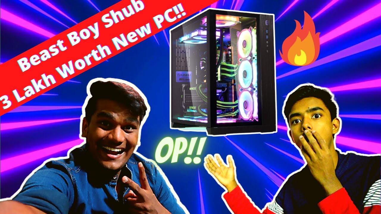 Beast Boy Shub 3 Lakh Worth PC Build Is Awesome | New PC With RTX 3090 ...