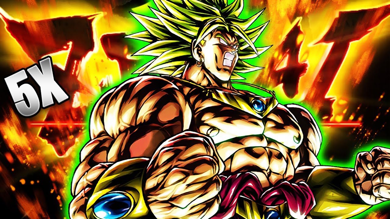 OVERFLOWING POWER!!! 5x ZENKAI BUFFED ULTRA LSSJ BROLY!! - Dragon Ball ...