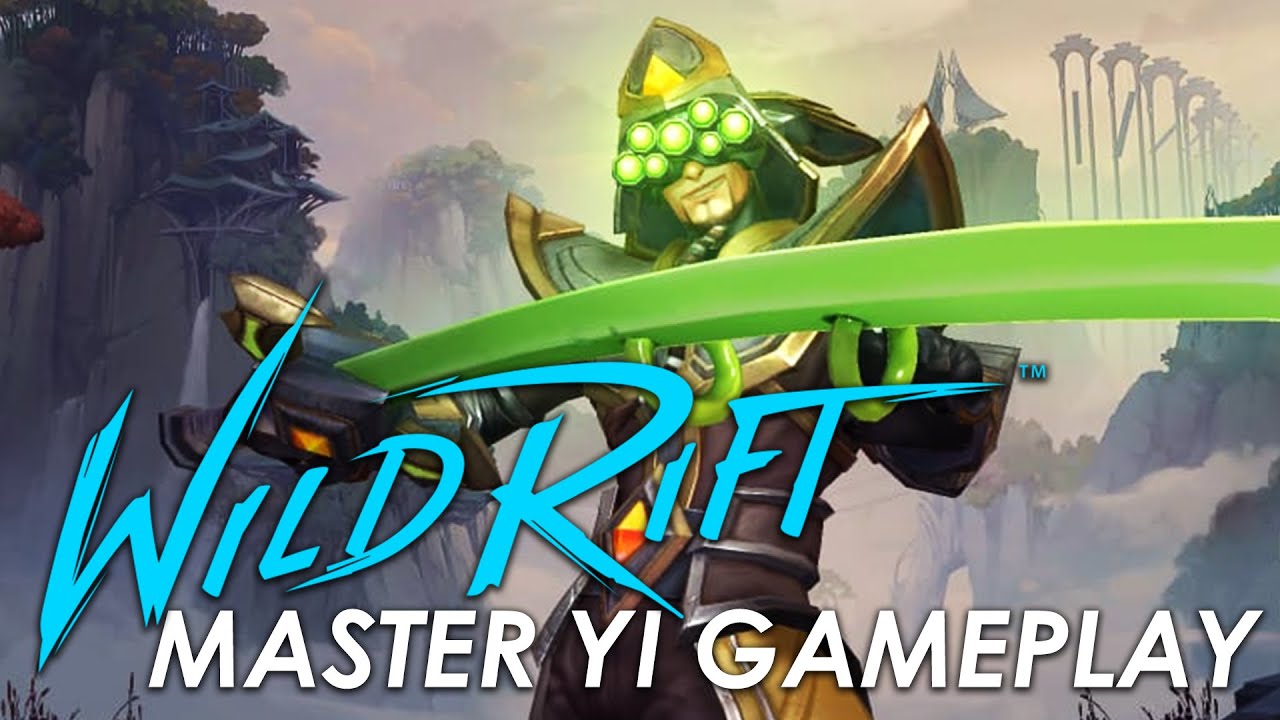 Jungle Master Yi | Wild Rift Build and Gameplay (ALPHA TEST) - YouTube
