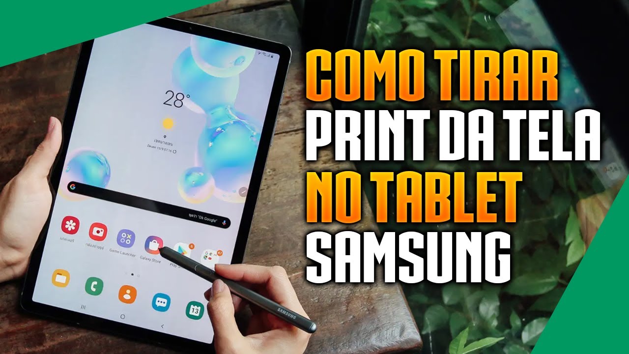 3 Formas de TIRAR PRINT da Tela do TABLET SAMSUNG (A9 Plus, A8, A7 Lite ...