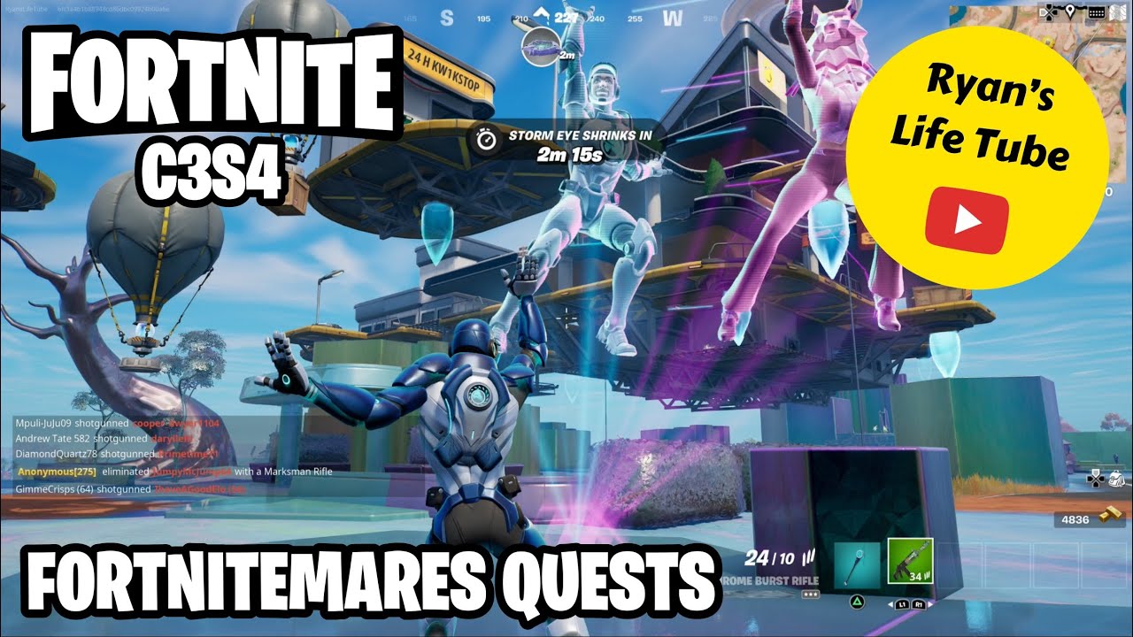 Fortnite C3S4 | Video #9 | Fortnitemares Quests - YouTube