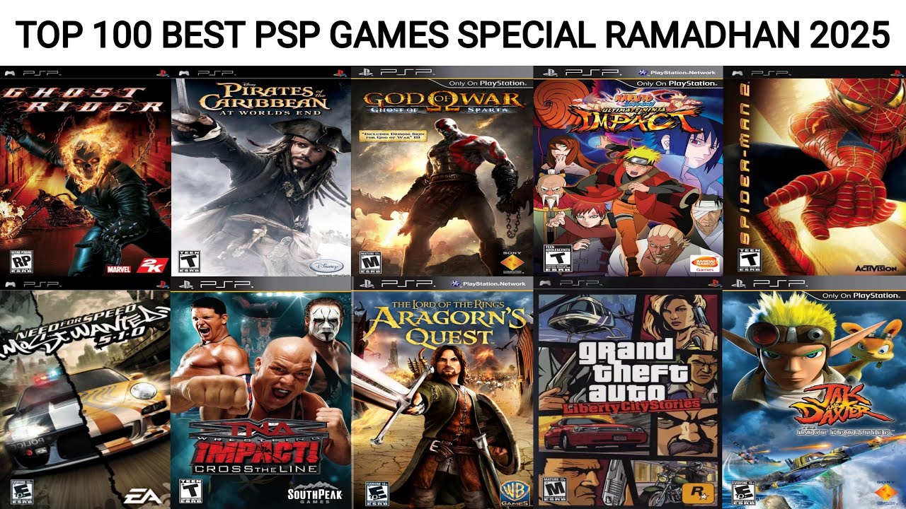 Top 100 Game PSP Terbaik Yang Seru Untuk Di Mainkan Di Bulan Puasa ...