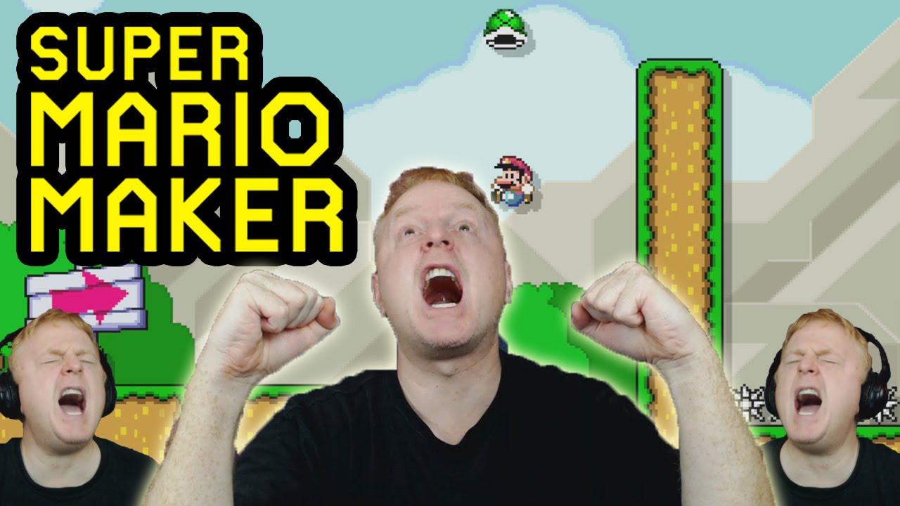 SUPER MARIO MAKER #8 | I AM SO DONE WITH THIS LEVEL !!! - YouTube