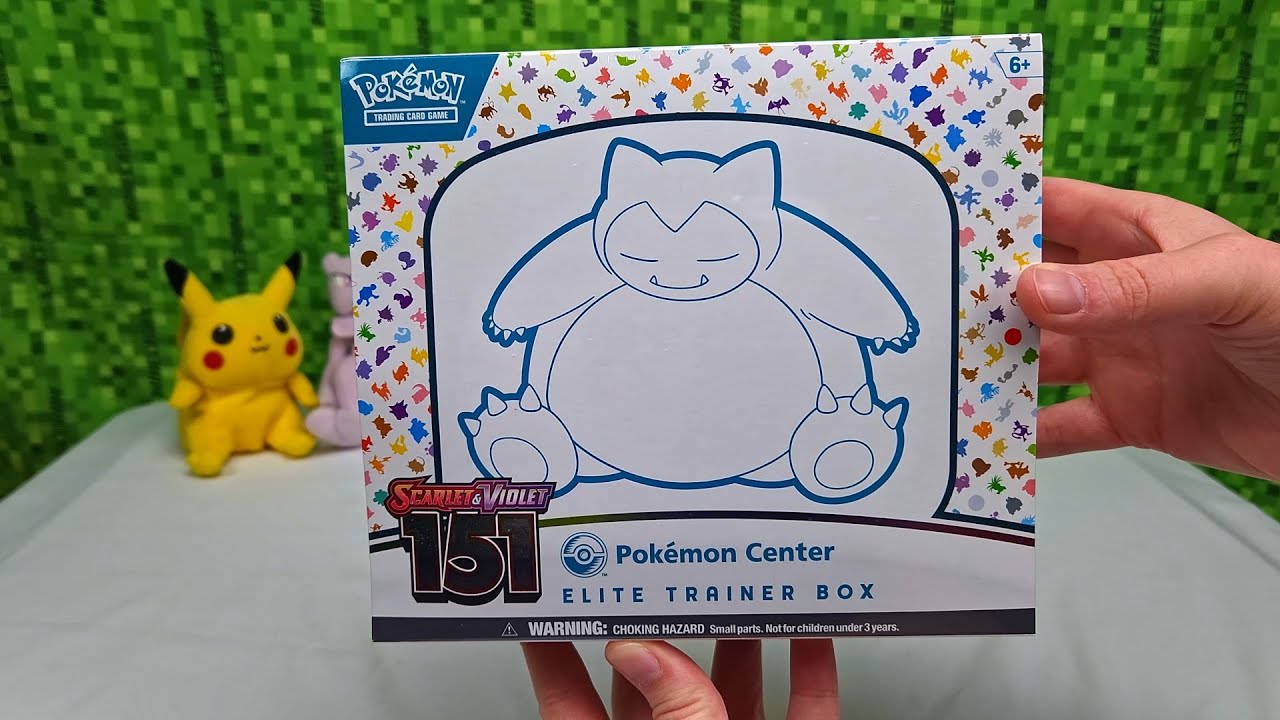 Opening Pokemon Center 151 ETB - Elite Trainer Box | (Snorlax ...