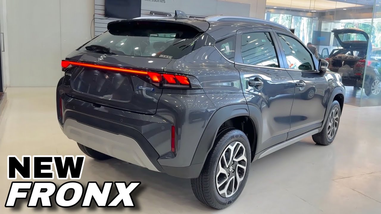 NEW FRONX ALPHA TOP MODEL GREY COLOUR || MARUTI SUZUKI FRONX 2023 ALPHA ...