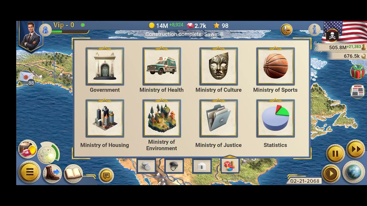 MA 2 - President Simulator Gameplay #timekillergames - YouTube