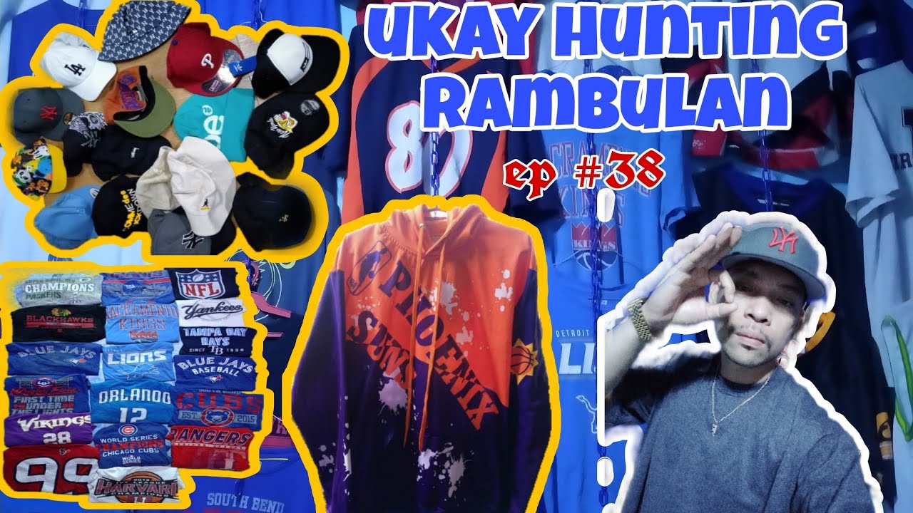 THRIFT EP #38 UKAY HUNTING RAMBULAN SA UKAYAN/ APE,AAPE,NEW ERA CAPS ...