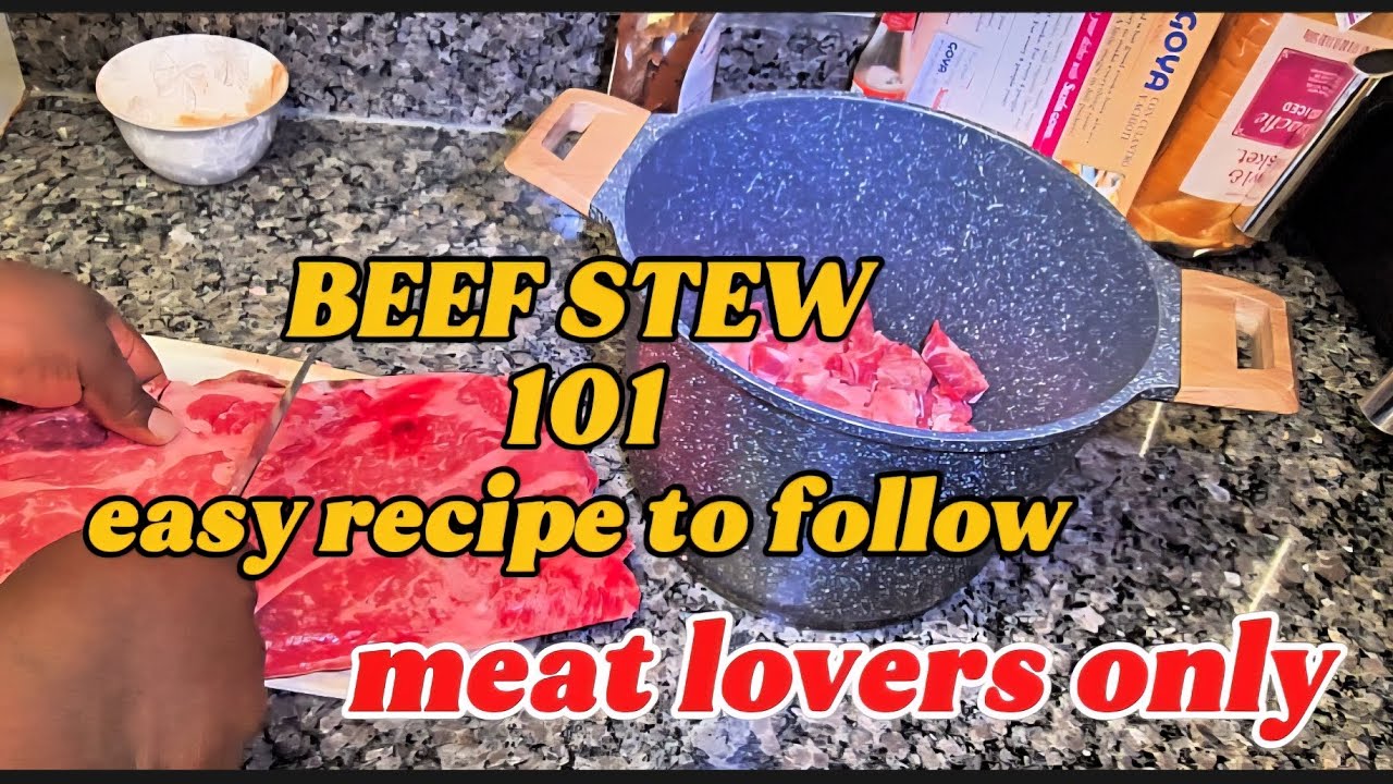 HOW TO COOK DELICIOUS BEEF STEW IN YOUR HOME KITCHEN - YouTube