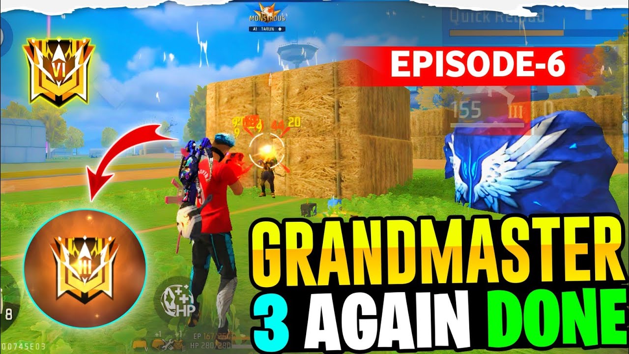 FINALLY GRANDMASTER 3 DONE || season 35 EP-6 #freefire - YouTube