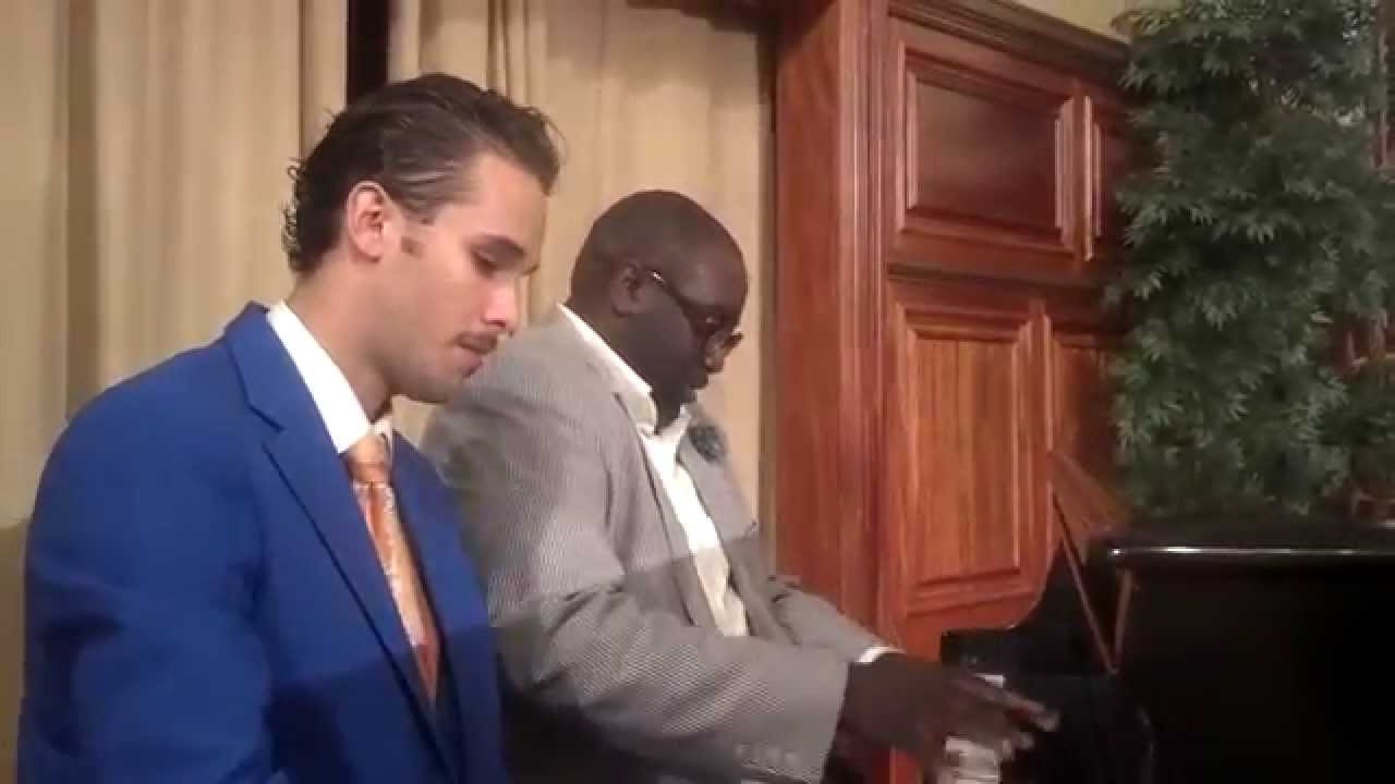 Marvin Williams and Joshua Pope play the piano! - YouTube