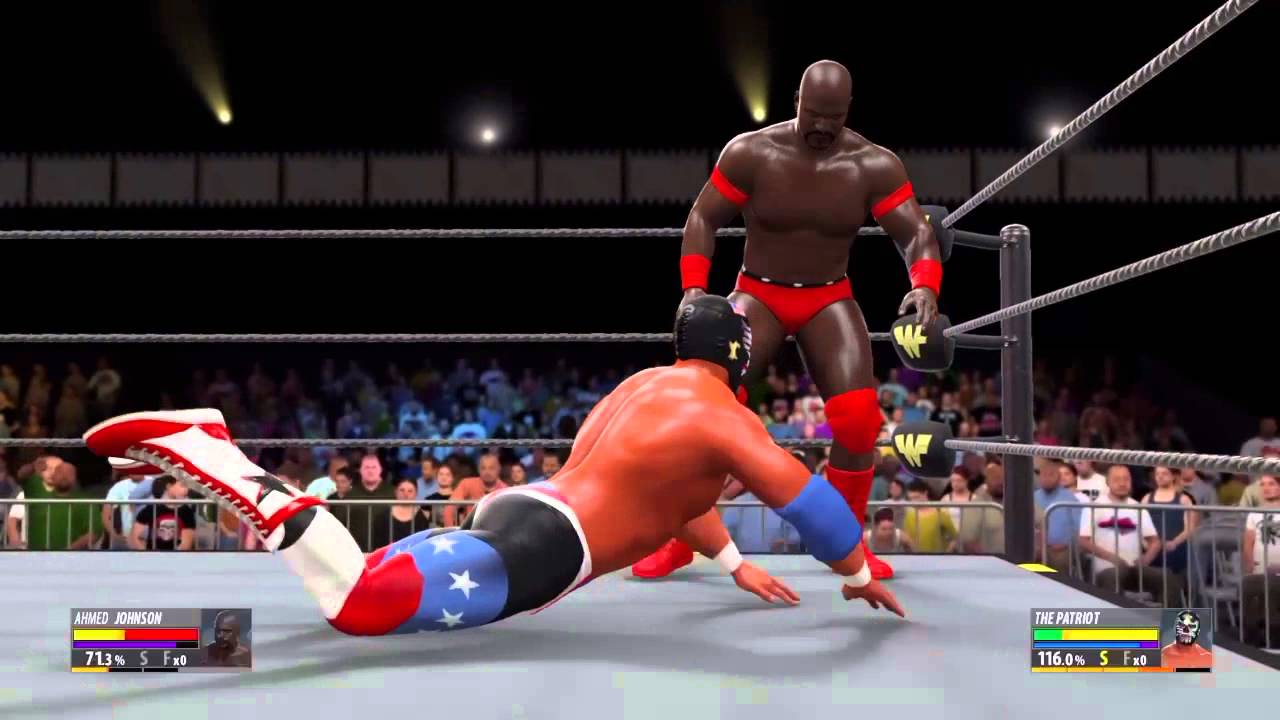 WWE2K16 January Week 1 Shotgun Saturday Night Match 5 The Patriot vs ...