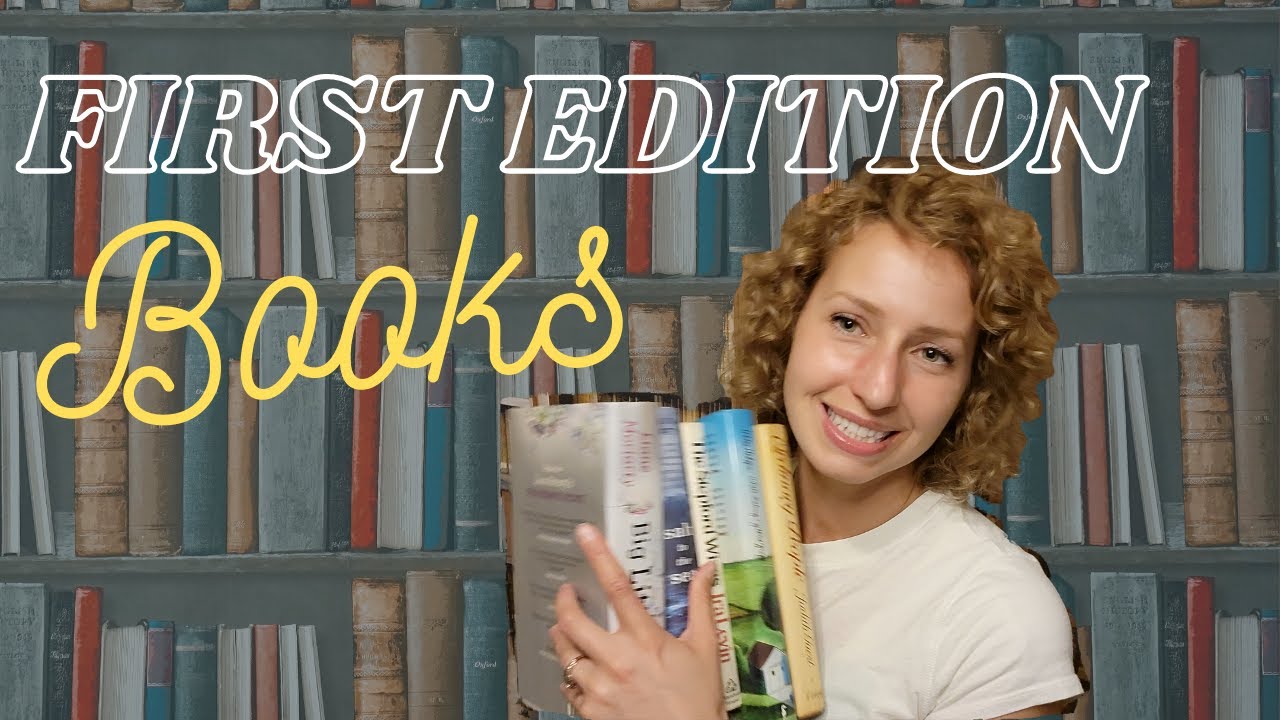 First Edition Book Collection with Book Reviews - YouTube