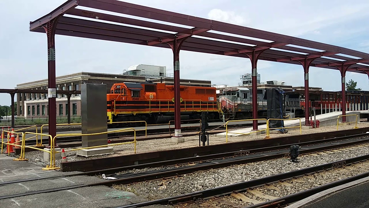Springfield MA Union Station, 6/24/19 CTrail & CSOR - YouTube