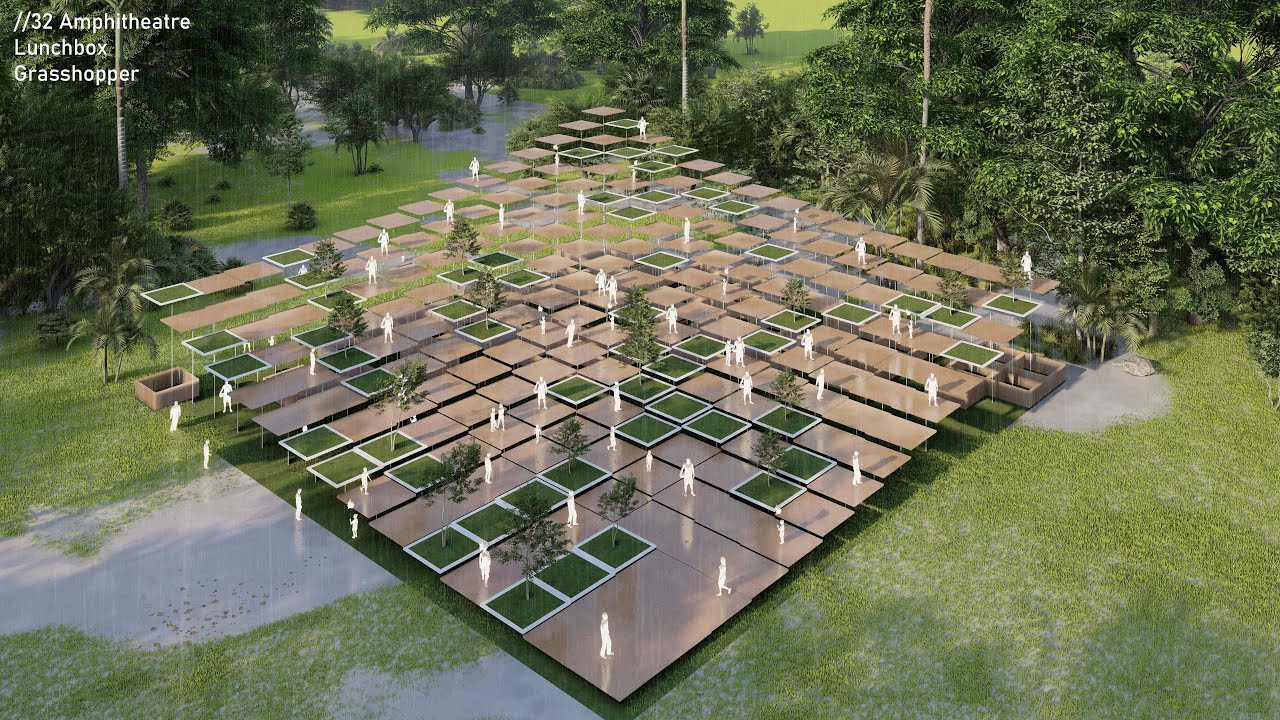 //32 Amphitheatre Grasshopper Tutorial - YouTube