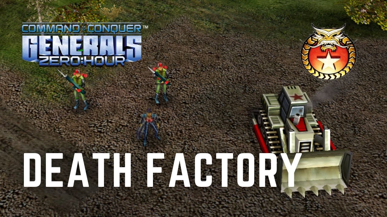 DEATH FACTORY | GENRALS ZERO HOUR (CUSTOM MISSION) - YouTube