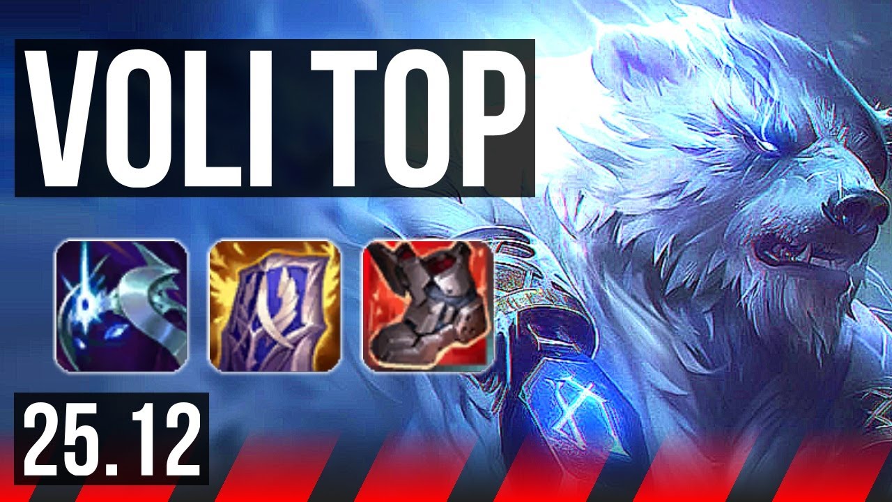 VOLIBEAR vs FIORA (TOP) | 600+ games, Rank 10 Voli, 9/5/17, 40k DMG ...