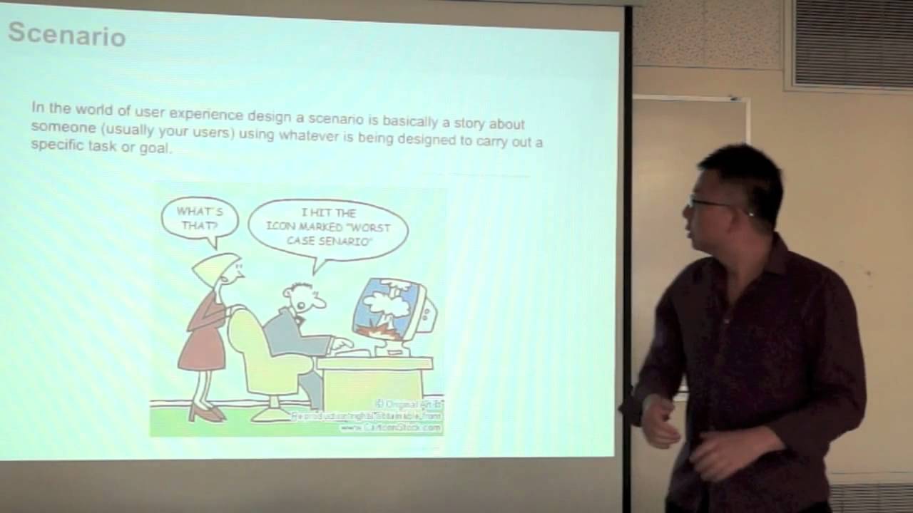 personas, scenario, user story and use case - YouTube