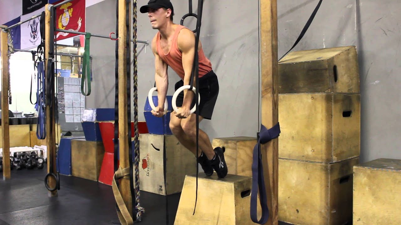 Assisted Ring Dip - YouTube
