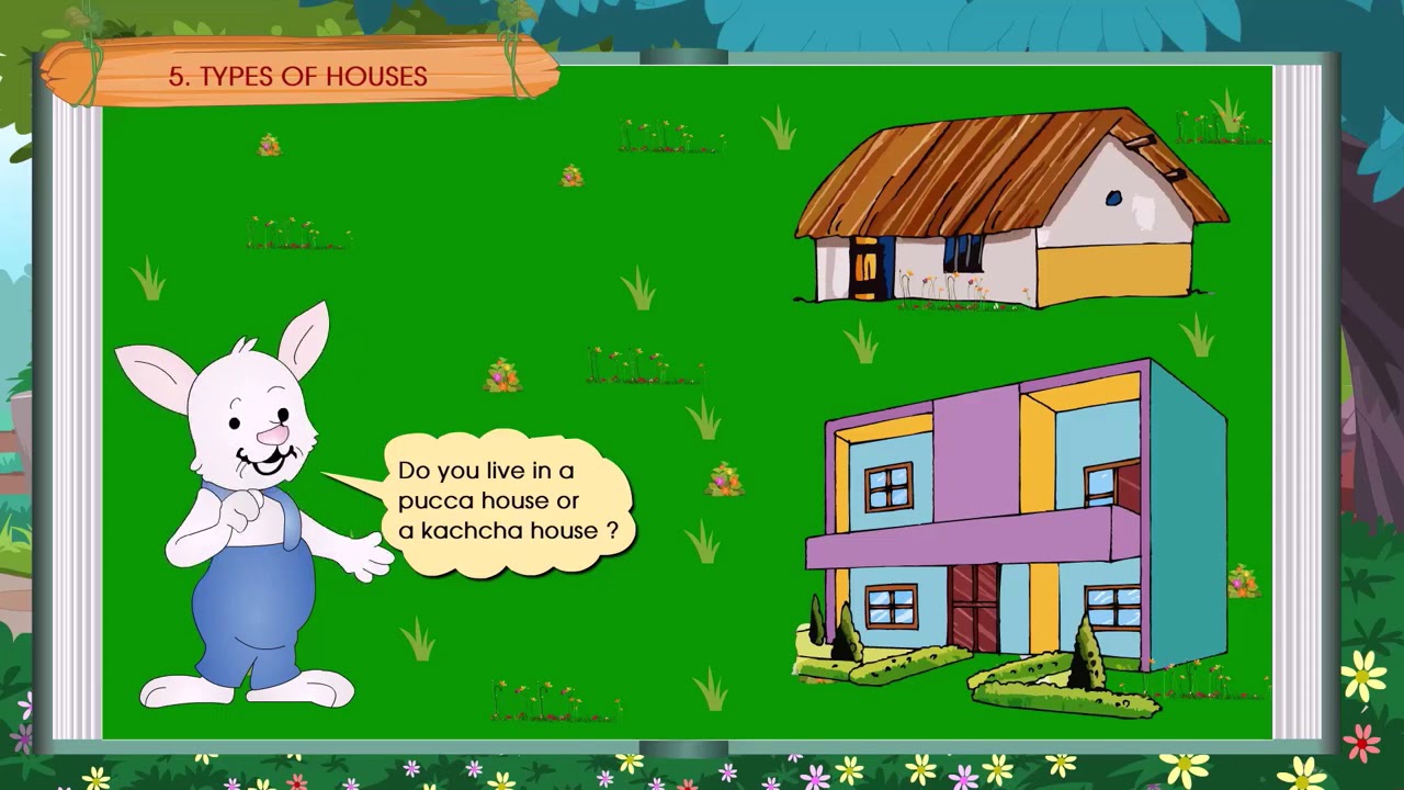 SOCIAL CLASS 1 CHAPTER 5 TYPES OF HOUSES - YouTube