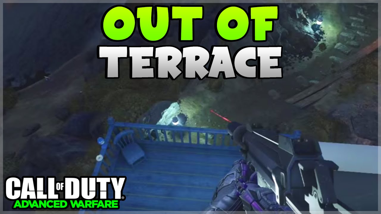 COD AW Glitches OUT OF MAP TERRACE SPOT XB1 PS4 Advanced Warfare ...