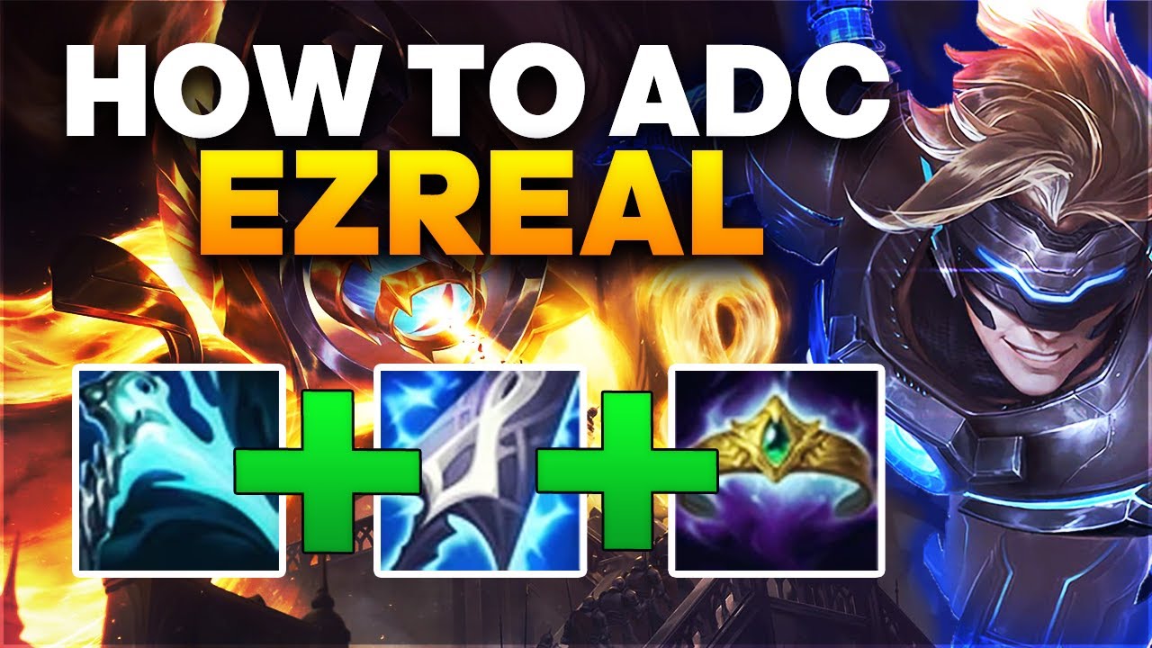 Abusing the new Crown Ezreal build - Ezreal ADC Gameplay - YouTube