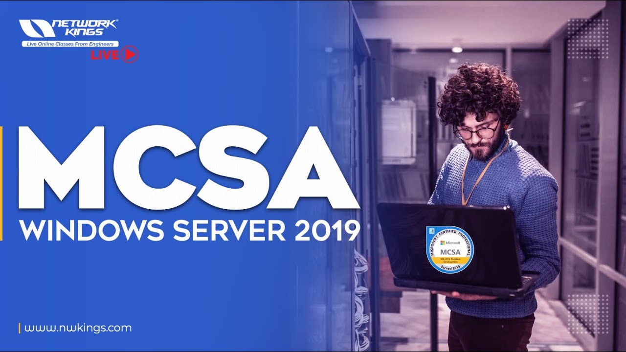 Live Mcsa Windows Server 2019 Nwkings Youtube
