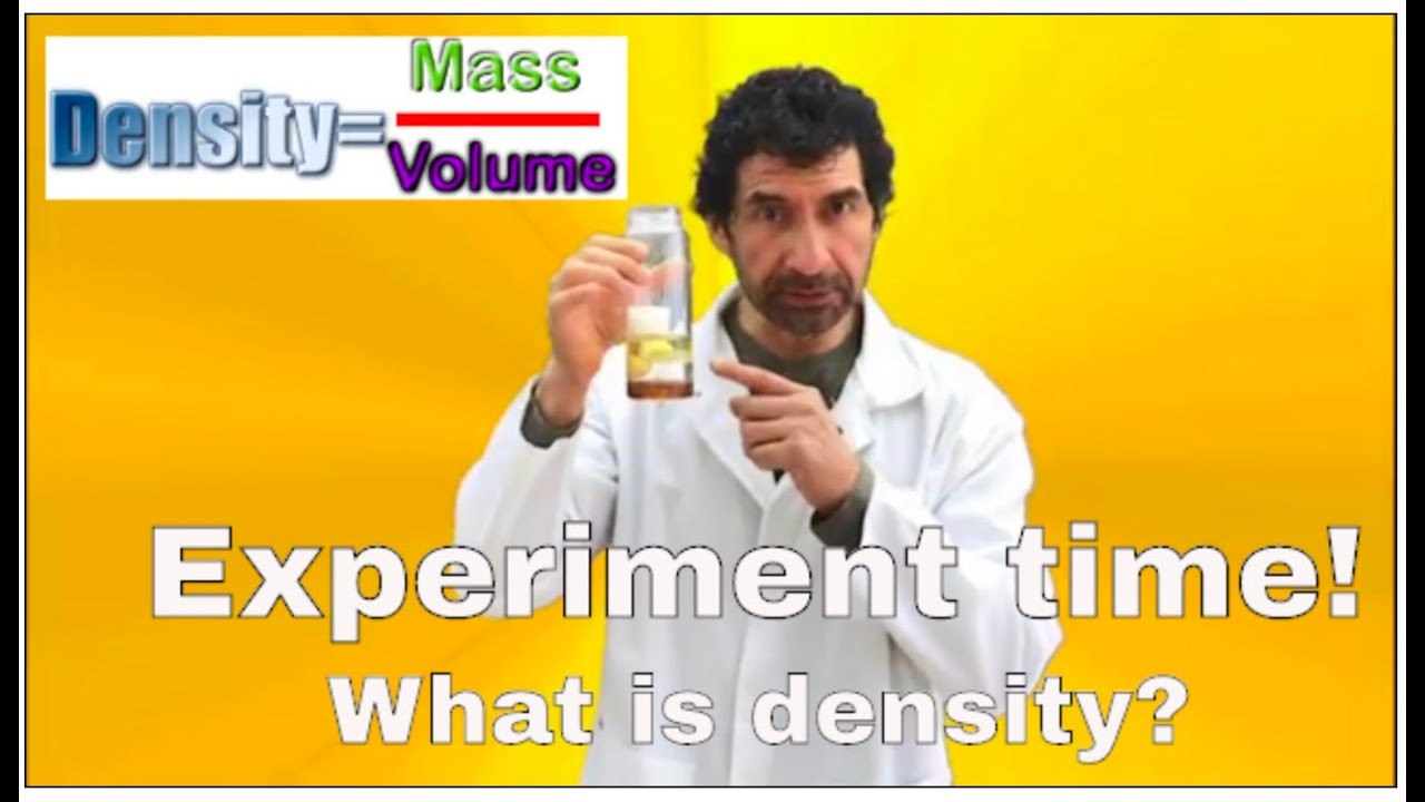 what is density explanation for kids experiment for kids volume mass ...