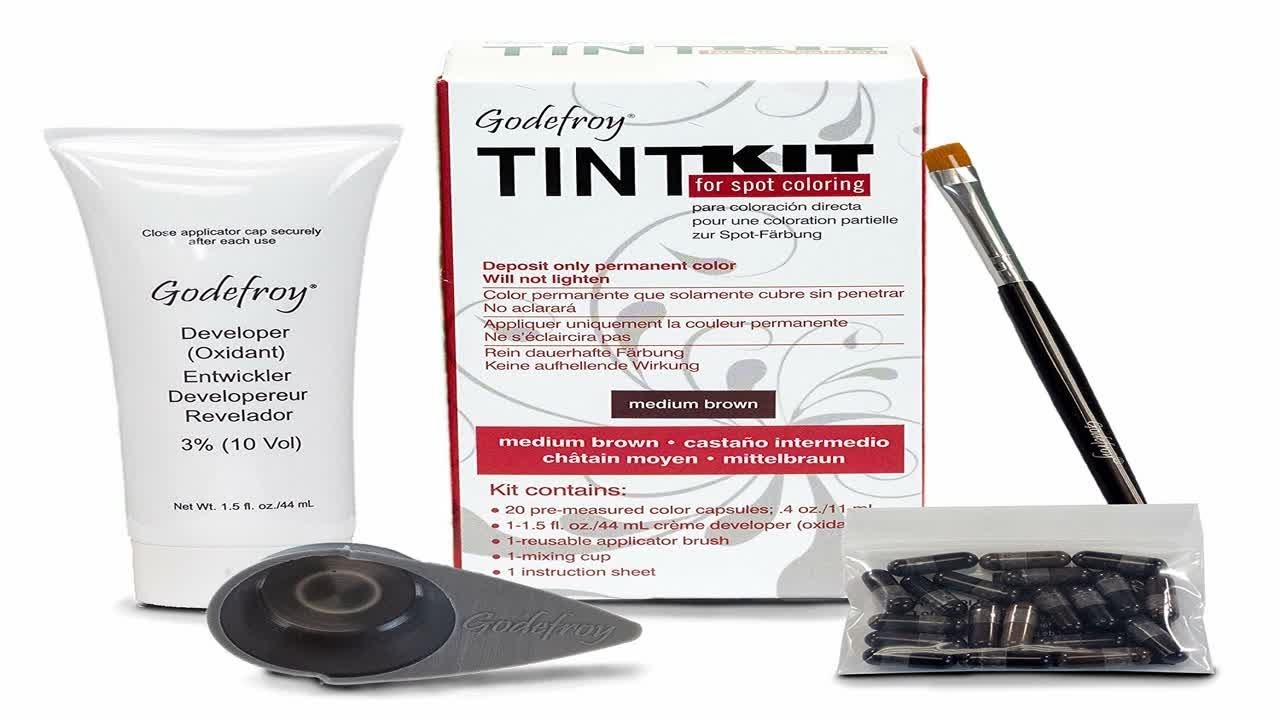 Godefroy Professional Tint Kit Medium Brown 20 Count - YouTube