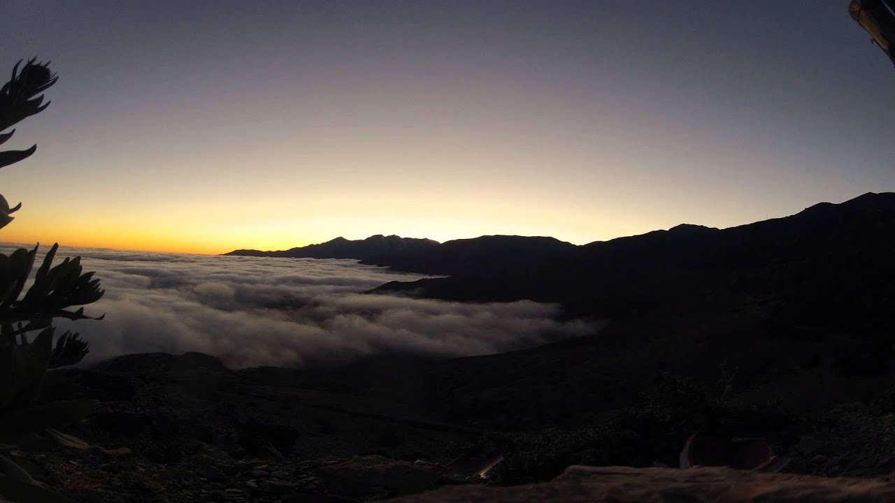 Sunset in the Atlas mountains - YouTube