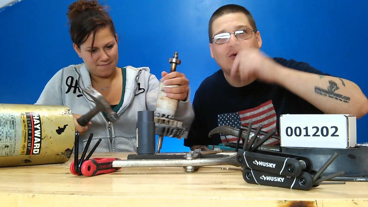 AO Smith Front End Bell Removal - YouTube