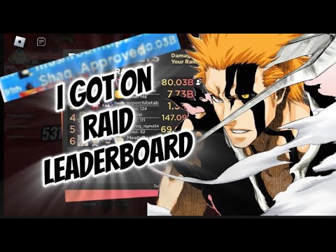 I FINALLY GOT ON RAID LEADERBOARD IN ANIME DIMENSIONS - YouTube