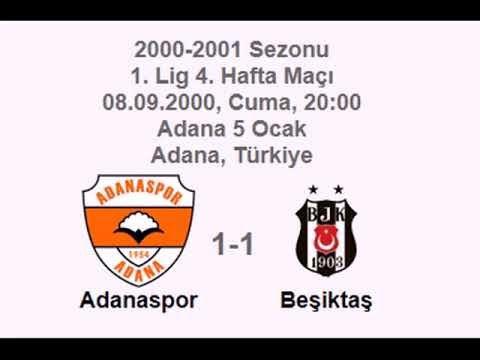 Adanaspor - Beşiktaş ( 08.09.2000) TELE ON