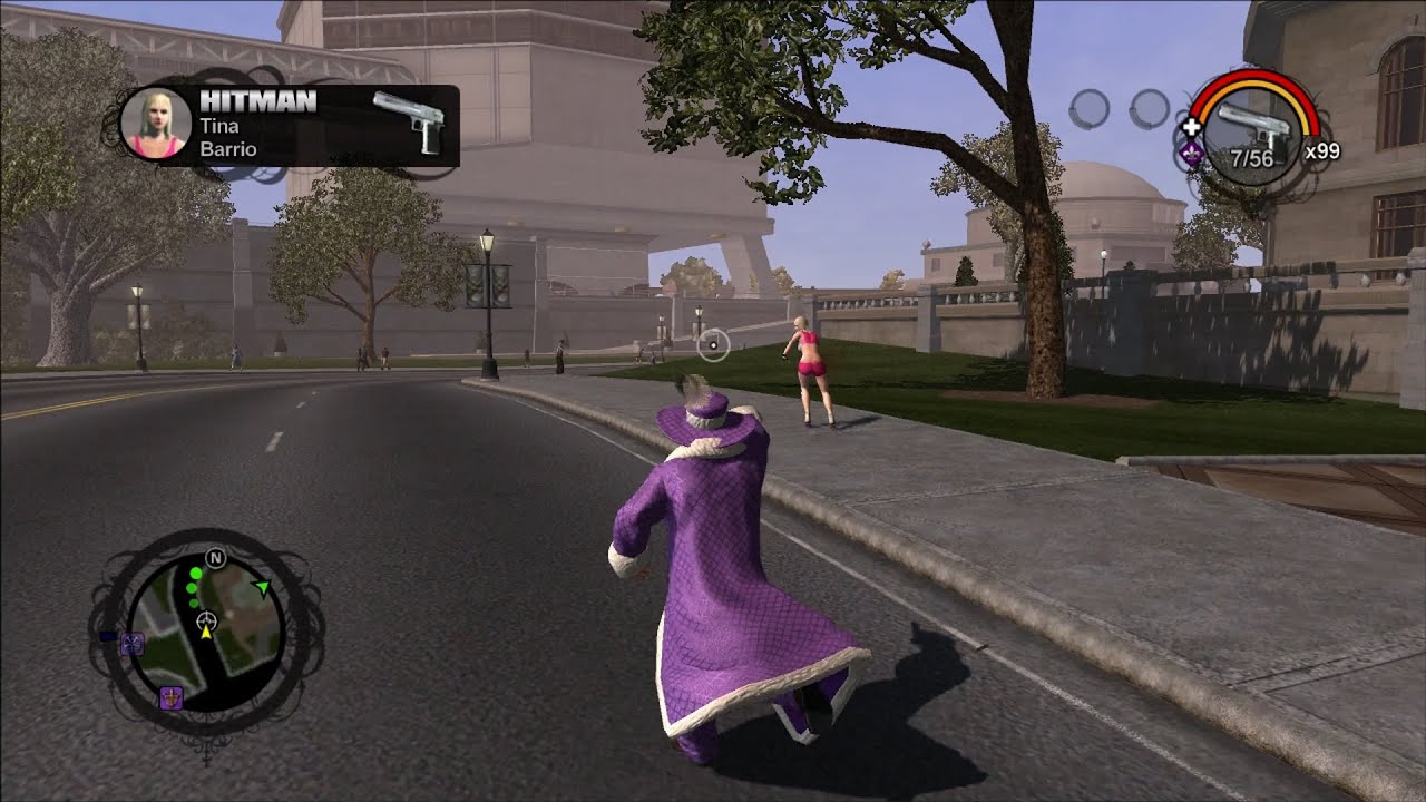 Saints Row - Xbox 360 - Hitman - Los Carnales - Tina (Blind) - YouTube