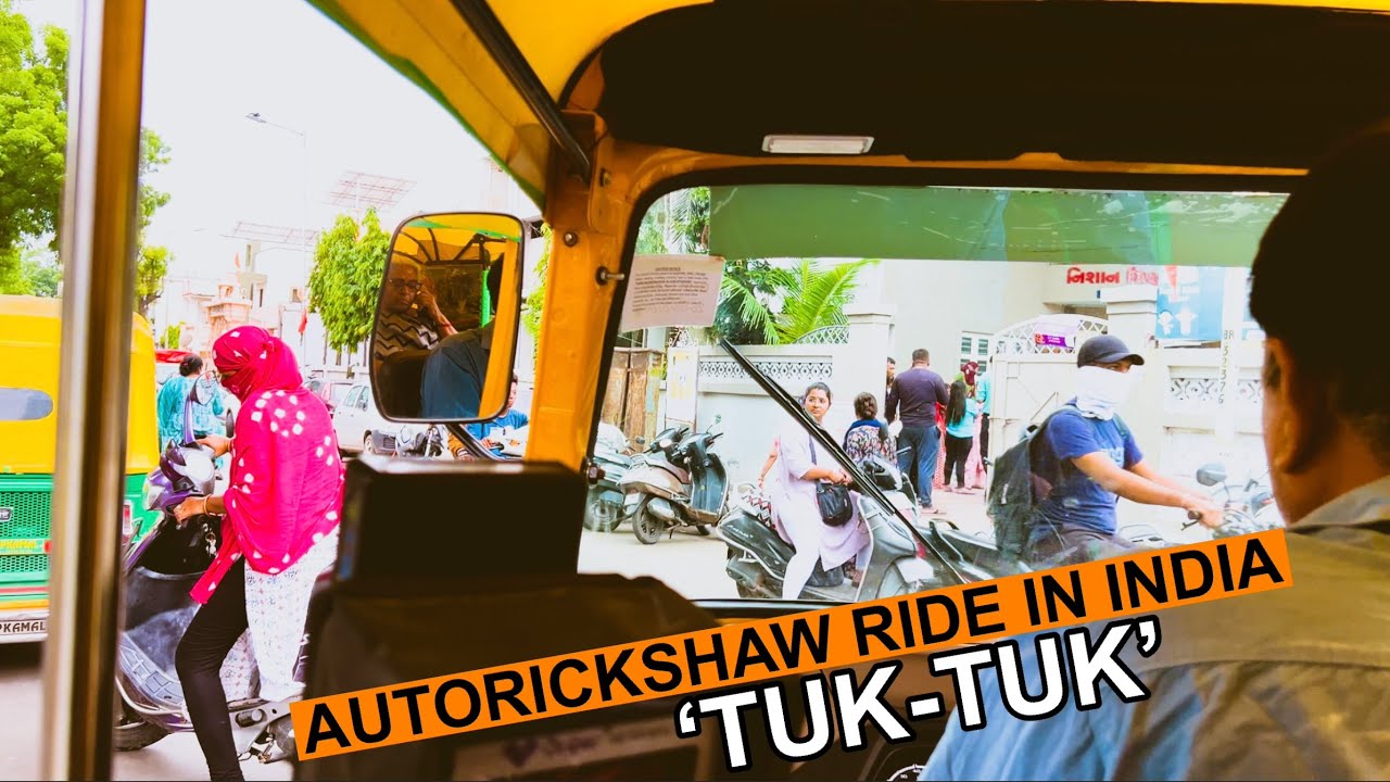 Autorickshaw Ride In India 🛺 Tuk Tuk Ride After Rain | 3 Wheeler Ride ...