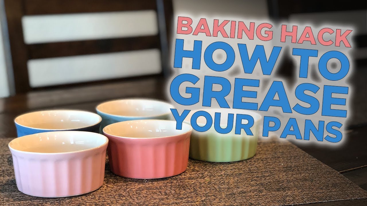 Baking Hack for Quickly Greasing Your Pans - YouTube