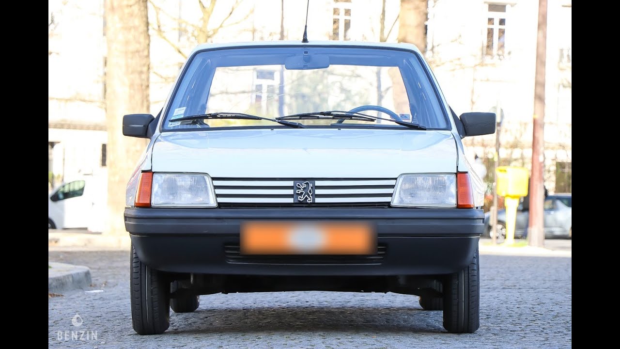 Peugeot 205 GL 74k km - 1983 *Sans Réserve - Benzin.fr - YouTube