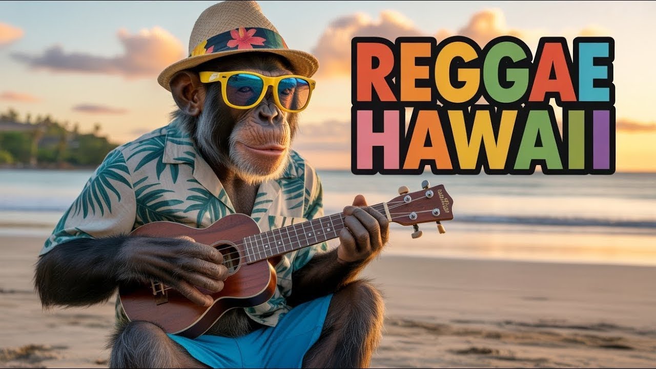 Ukulele Reggae Groove 🌴 | The Sound of Paradise – Reggae Wave Hawaii # ...