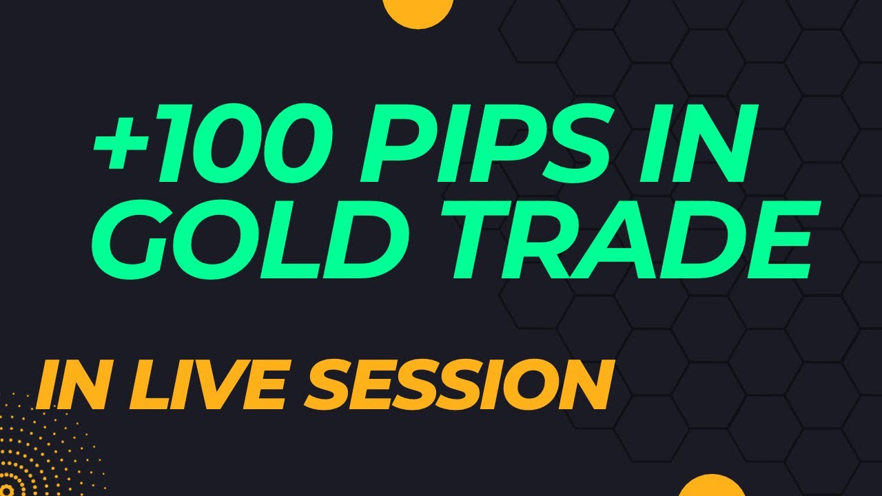 We took sell trade on gold in live session & made +100 pips - YouTube