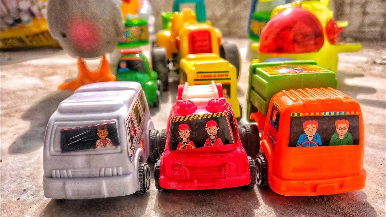 satisfying toy cng auto rickshaw, steam train, driving on ROOM - YouTube