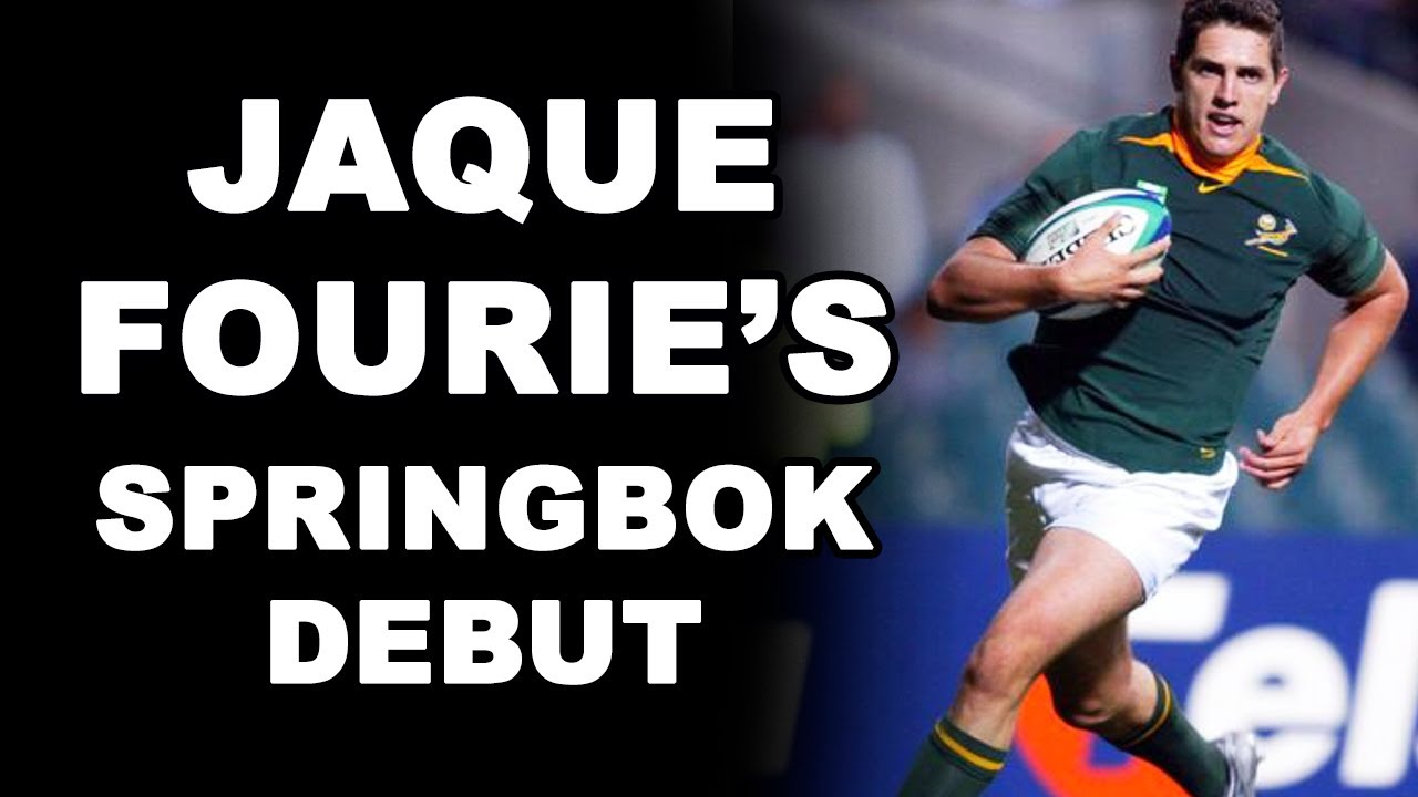 Jaque Fourie's Springbok Debut - YouTube